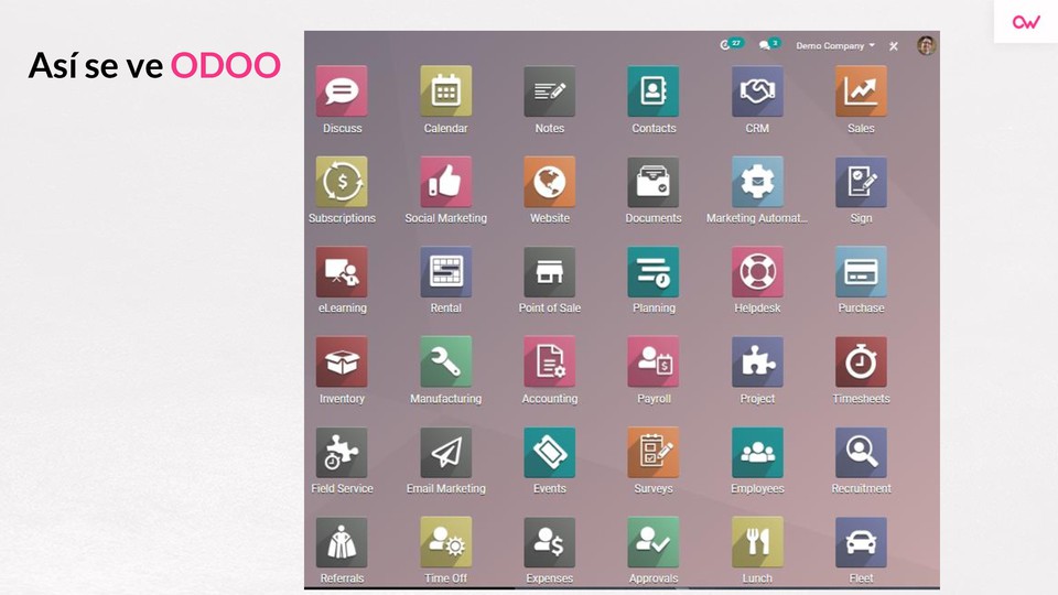 Qué es Odoo, características y versiones | OpenWebinars